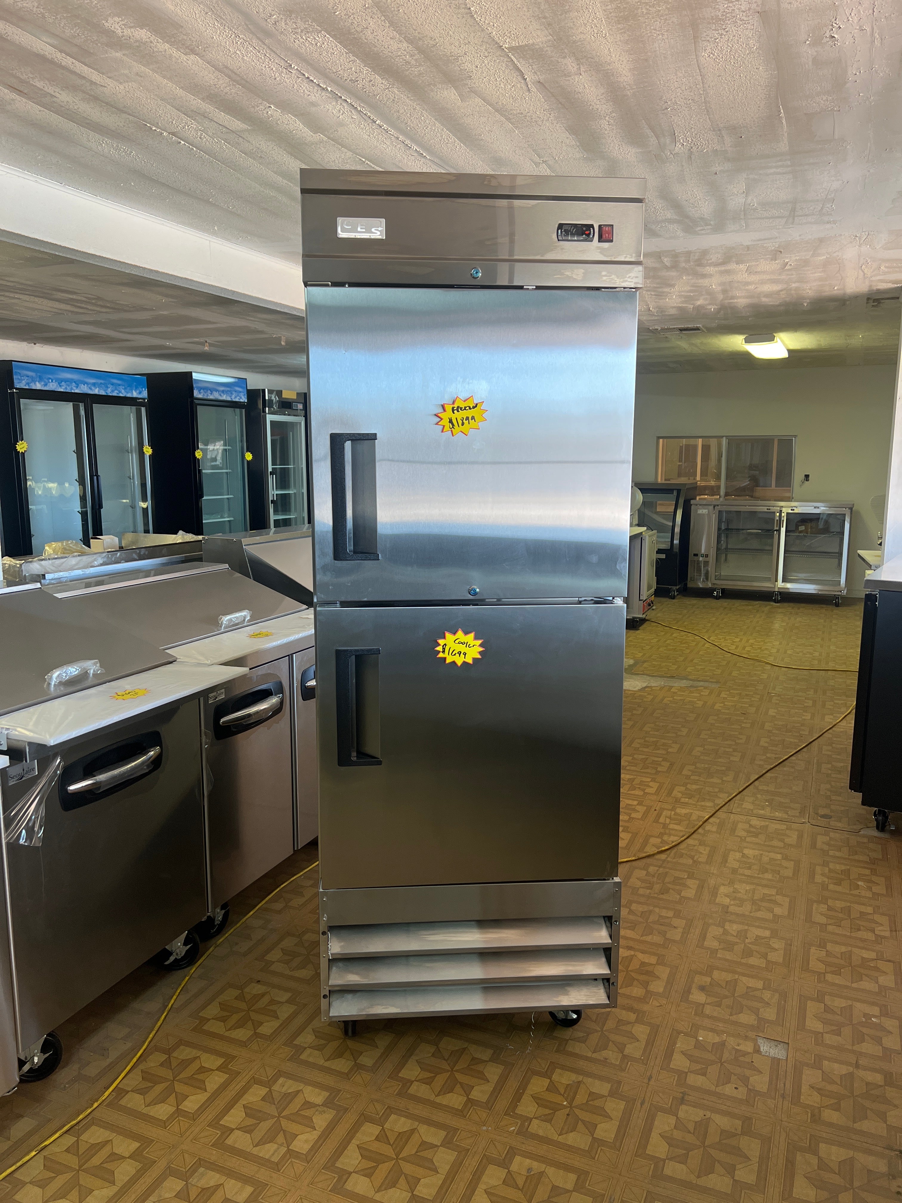 CES Single Door Stainless Steel Split Cooler – Equipment On Demand